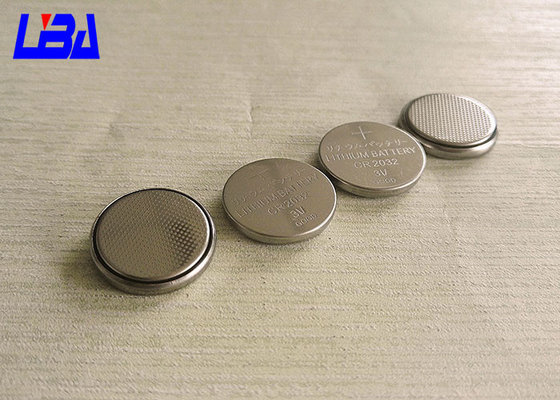 LiMnO2 Coin Cell Lithium Button Batteries Primary CR2032 3V 240mAh