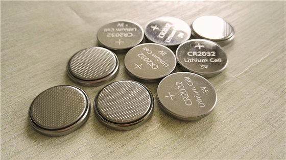 Rechargeable 3V Coin Type Batteries Lithium Manganese  For Audio Record