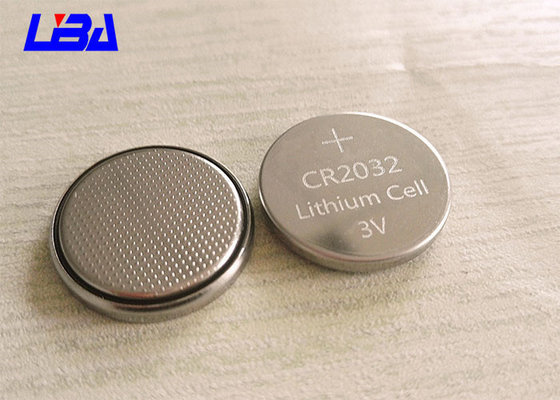 Rechargeable Coin Cell Battery 3 Volts  , Durable CR2032 Lithium Batteries 240mAh