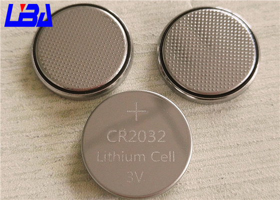 Durable Lithium Button Batteries Green Power 240mAh 3v  For Electric Toys