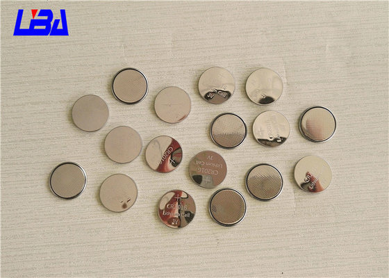 High Energy Density CR2016 Coin Cell Battery , Watch 3 Volt Lithium Battery