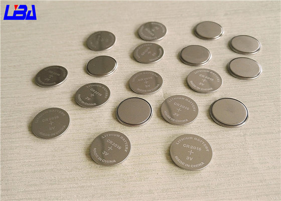 1.7g Lithium Durable Cell CR2016 Button Batteries Coin 3v 90mAh