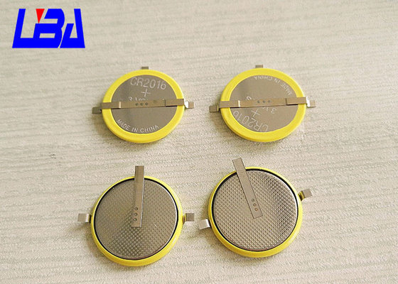 Original Cr2032 Lithium Battery With Solder , Durable Cr2032 With Connector