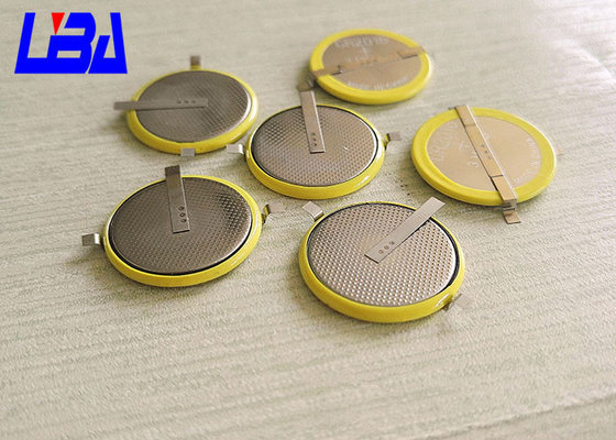 Games Primary Li/MnO2 Cr2032 Solder Tabs , CR2016 Button Coin Cell Battery