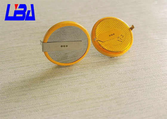 Eco - Friendly CR2032 Battery With Solder Tabs Long Life 240mAh 3.0g