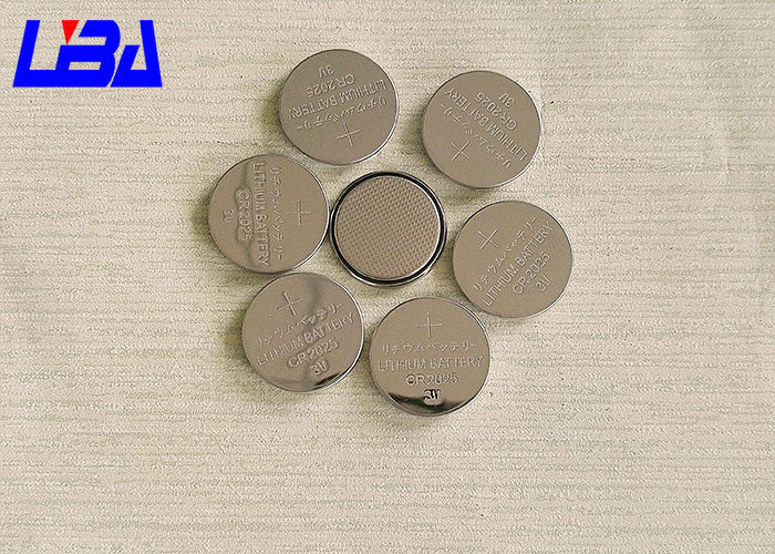 High Capacity 3v Coin Battery For Candle Light , 160mAh Lithium Battery Cr2025
