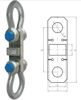 EBD 200T Wireless Tension Link High Accuracy Crane Scale