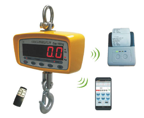 Bluetooth Digital Crane Scales with 15t capacity