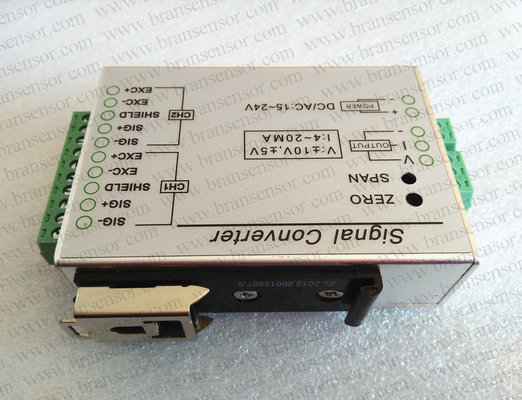 Analog Load Cell Signal Amplifier with Guide Rail (BRS-AM-103-D)