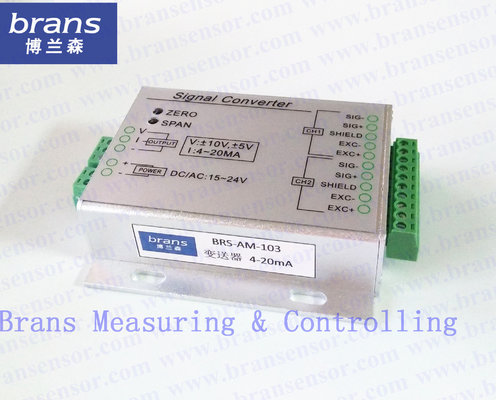 Analog Load Cell Signal Amplifier with Guide Rail (BRS-AM-103)