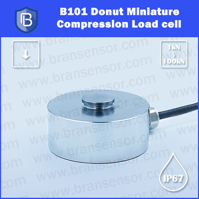 100kN Button Load Cell Big Capacity compression Load Cells