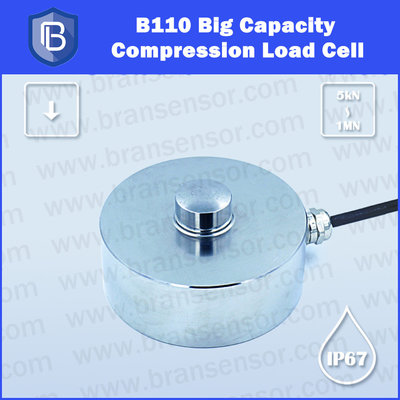 100KN compression load cell with 17-4PH stainless steel for compression force tester