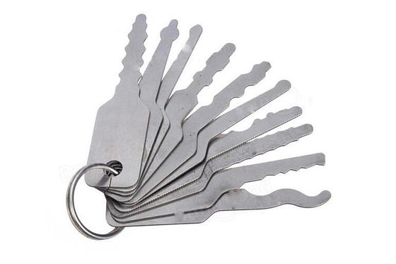 Auto Jigglers (10 Pieces) Tryout Keys for Cars supplier