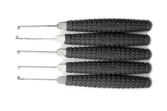 GOSO  Locksmith Tools 14 Piece Round Long Handle  Dimple Lock Pick Set supplier
