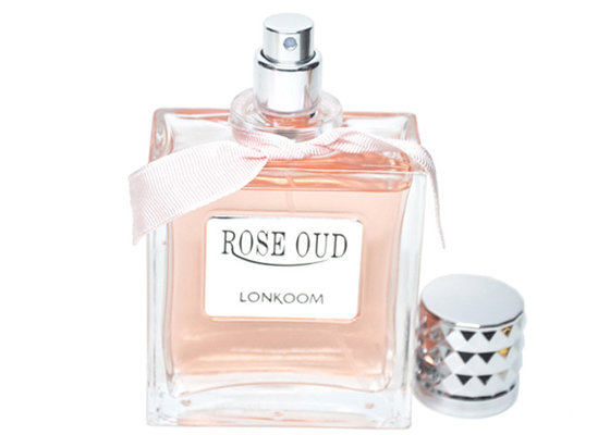 Square Shape Perfume Rose Oud Lonkoom Private Lable Acceptable