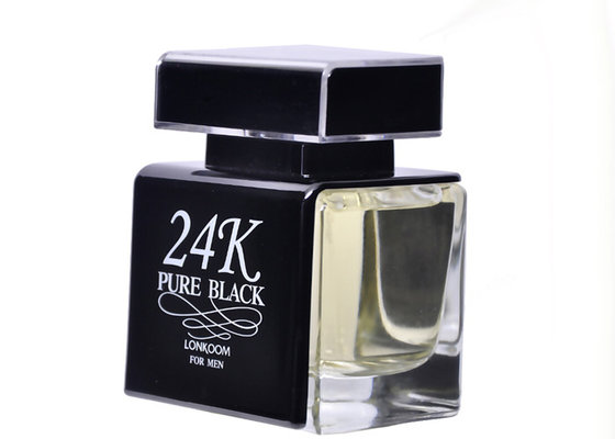 Lonkoom 24k Pure Black Perfume , Woody Fragrance Perfume For Male