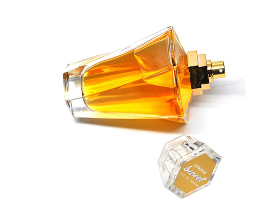 100Ml Women Sweet Custom Perfume Waterproof With Glass Bottle