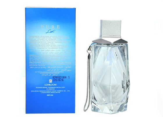 Long Lasting Pure Love Parfum With Fragrance / Water / Alcohol Components