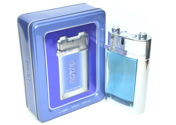 Lonkoom Blue Royal Perfume For Men , Woody Smell Perfume 100ml