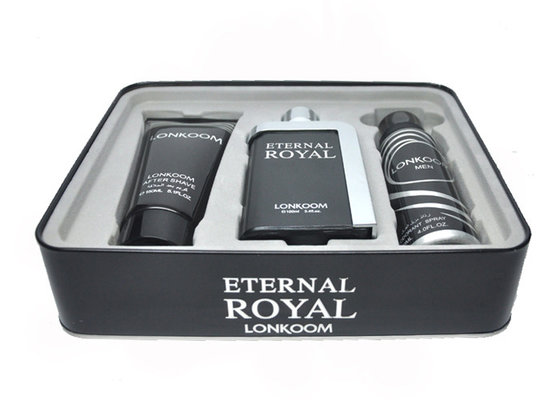 Black Eternal Royal Lonkoom Perfume , Men'S Cologne Gift Sets 100ml