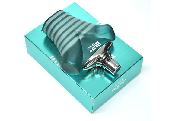 Eco Friendly Blue Woody Spicy Perfumes , Male Eau De Toilette Cologne