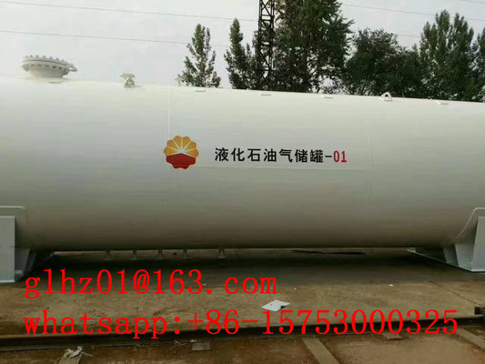 China LPG Tank Manufacturer 60,000Liters White Carbon Steel Made Storage Tank for LPG