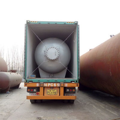 Silver Color 12mm thickness carbon steel plate 30m3 LPG Tank Made in China