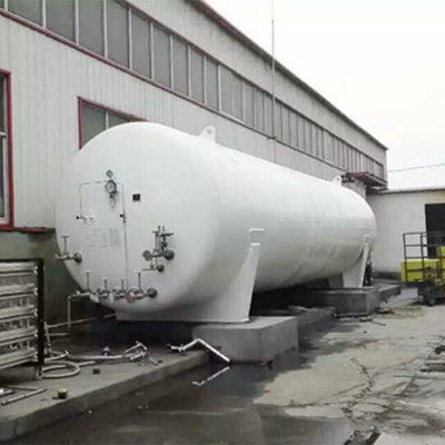 Vertical Horizontal White Cryogenic LO2 LN2 LAR Storage Tank with Double Layer