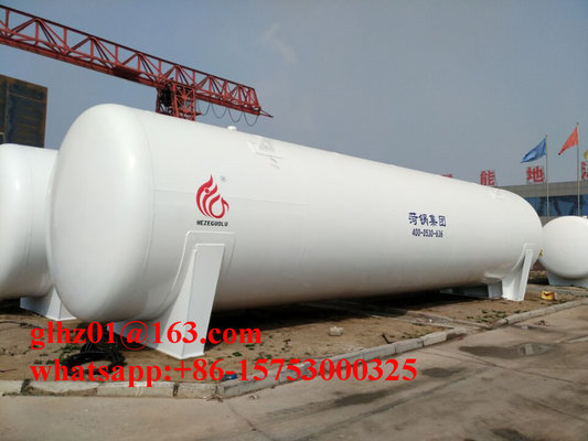 White 30Cubic Meter Vertical Horizontal LNG Tank with Stainless Steel