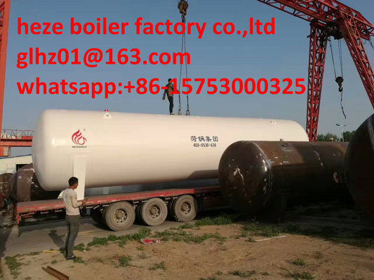 White 30Cubic Meter Vertical Horizontal LNG Tank with Stainless Steel