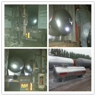 5 cubic meter Q345R Horizontal LPG Tank