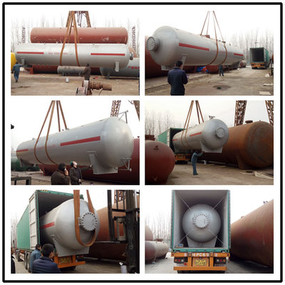 Ghana LPG Tank China Made LPG Storage Tank 5-200m3 Available Pressure Tank for LPG