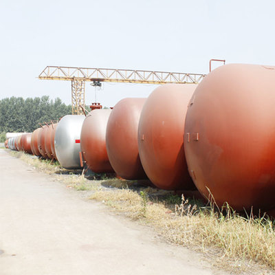 DN2400 Cambodia LPG Tank 40M3 LPG Storage Tank for Cylinder Filling Station