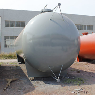 DN2400 Cambodia LPG Tank 40M3 LPG Storage Tank for Cylinder Filling Station