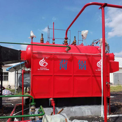 Hand Firing Single Drum Horizontal Biomass Wood Fuel Steam Boiler for Factory