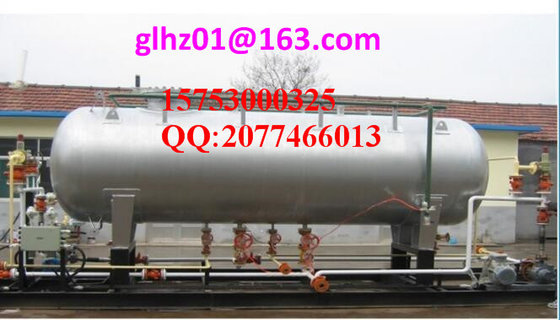 30m3 lpg storgae tank mobile skid mounted LPG filling station for car filling