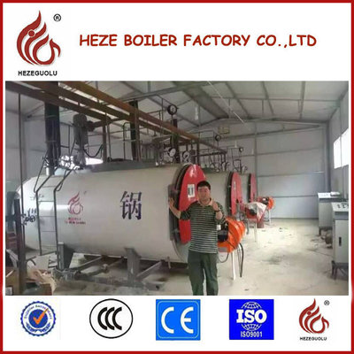 China Best Manufacture High Efficiency Industrial Natural Gas Diesel Oil Dual Fuel Fired Burner Steam Boiler