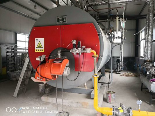 China Best Manufacture High Efficiency Industrial Natural Gas Diesel Oil Dual Fuel Fired Burner Steam Boiler