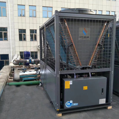 32.5kw cooling capacity compact unit structure industrial air cooled  chiller with axial flow fan
