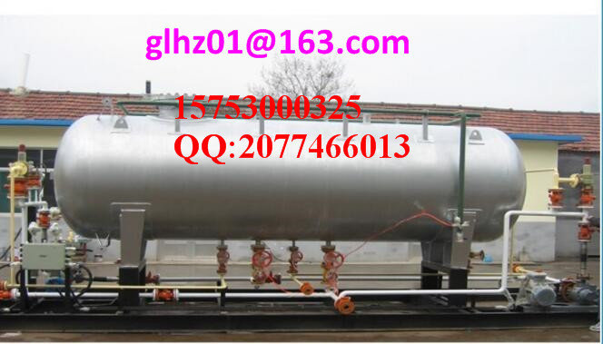 30m3 lpg storgae tank mobile skid mounted LPG filling station for car filling