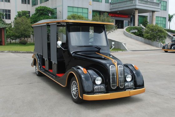 Electric clasic car, electric vintage car, electric sightseeing bus, electric passanger car, electric shuttle bus