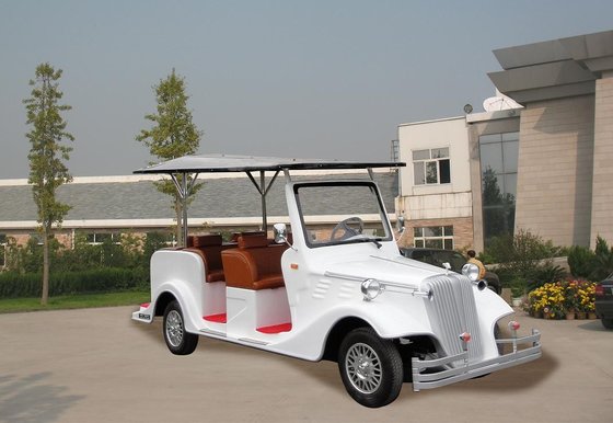 Electric clasic car, electric vintage car, electric sightseeing bus, electric passanger car, electric shuttle bus