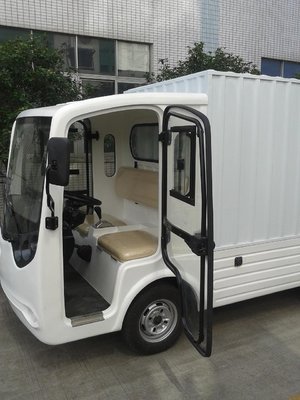 Electric utility car, small cargo car, electric truck, electric garbage car