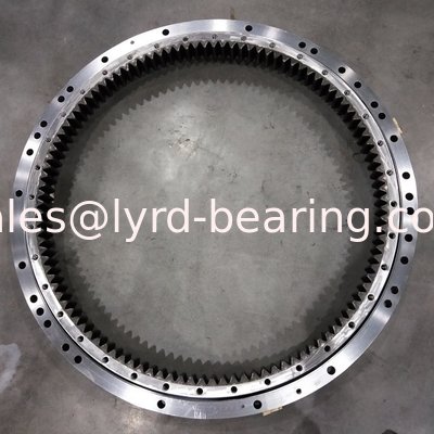 Komatsu PC350LC-6, Part No.:207-25-61100, SWING BEARING, slewing ring bearing, swing circle
