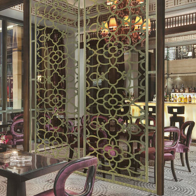 Modern design high quality stainless steel laser cut decorative room screens and partitions