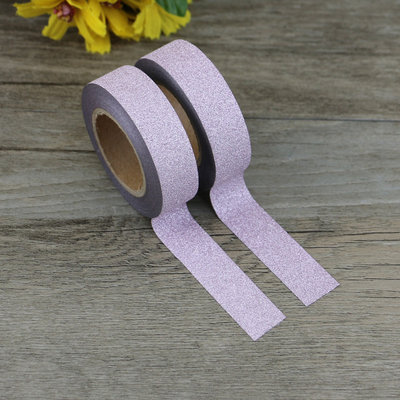 cheap price gummed adhesive kraft paper tapes glitter tape for gift package