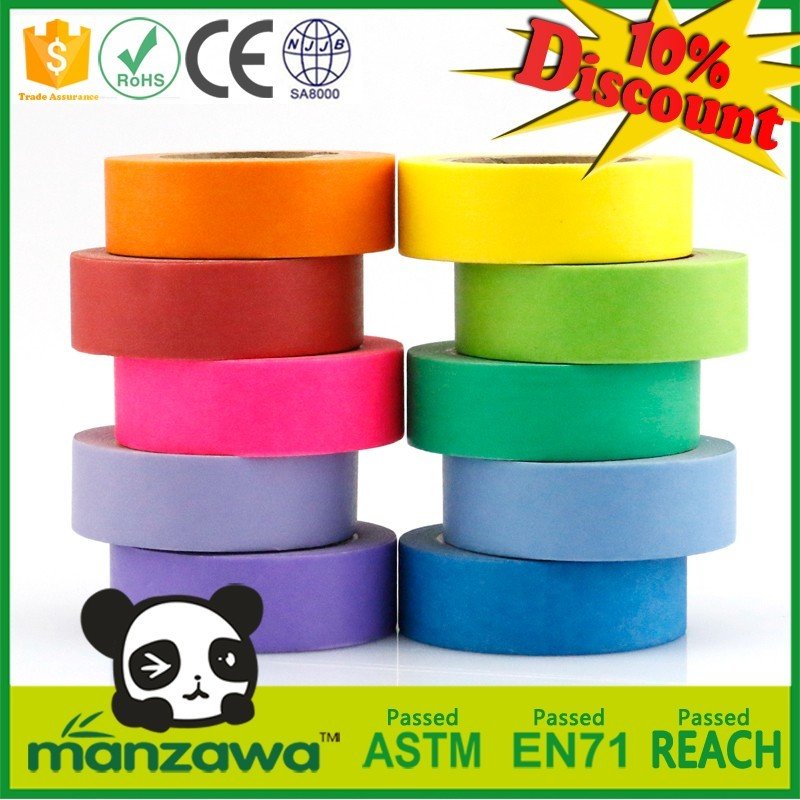 Hot selling china factory custom printing washy tape for diy decoration