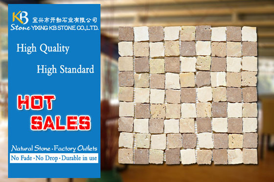 Bathroom Natural Stone Marble Mosaic Floor Tile Building Materials