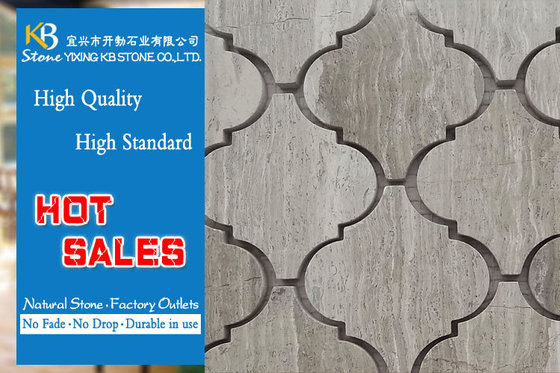 Lantern Mosaic Tiles Terrazzo Polished Porcelain Tiles 2/5 Inch Thickness
