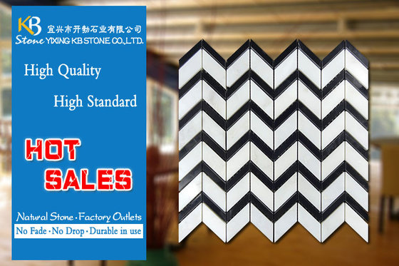 Pure Black China White Marble Polished 12 By 12 Inch Pallet Package